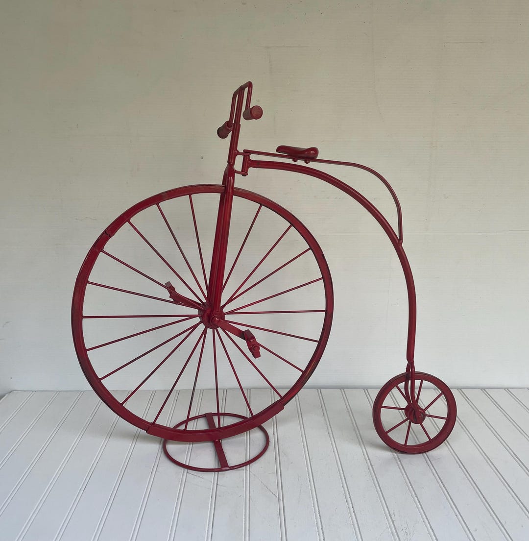 Vintage Penny Farthing Replica Model - High Wheel Bicycle Model - Etsy