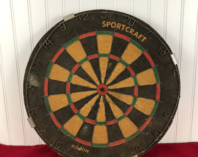 Vintage Nodor Bristle Dart Board - Made in Great Britain 1977 - Etsy