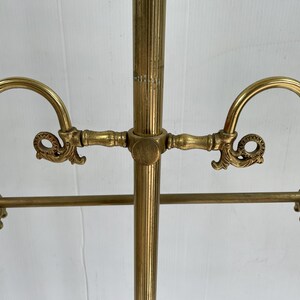 Vintage Brass Valet Stand Tall Gentlemens Brass Valet - Etsy