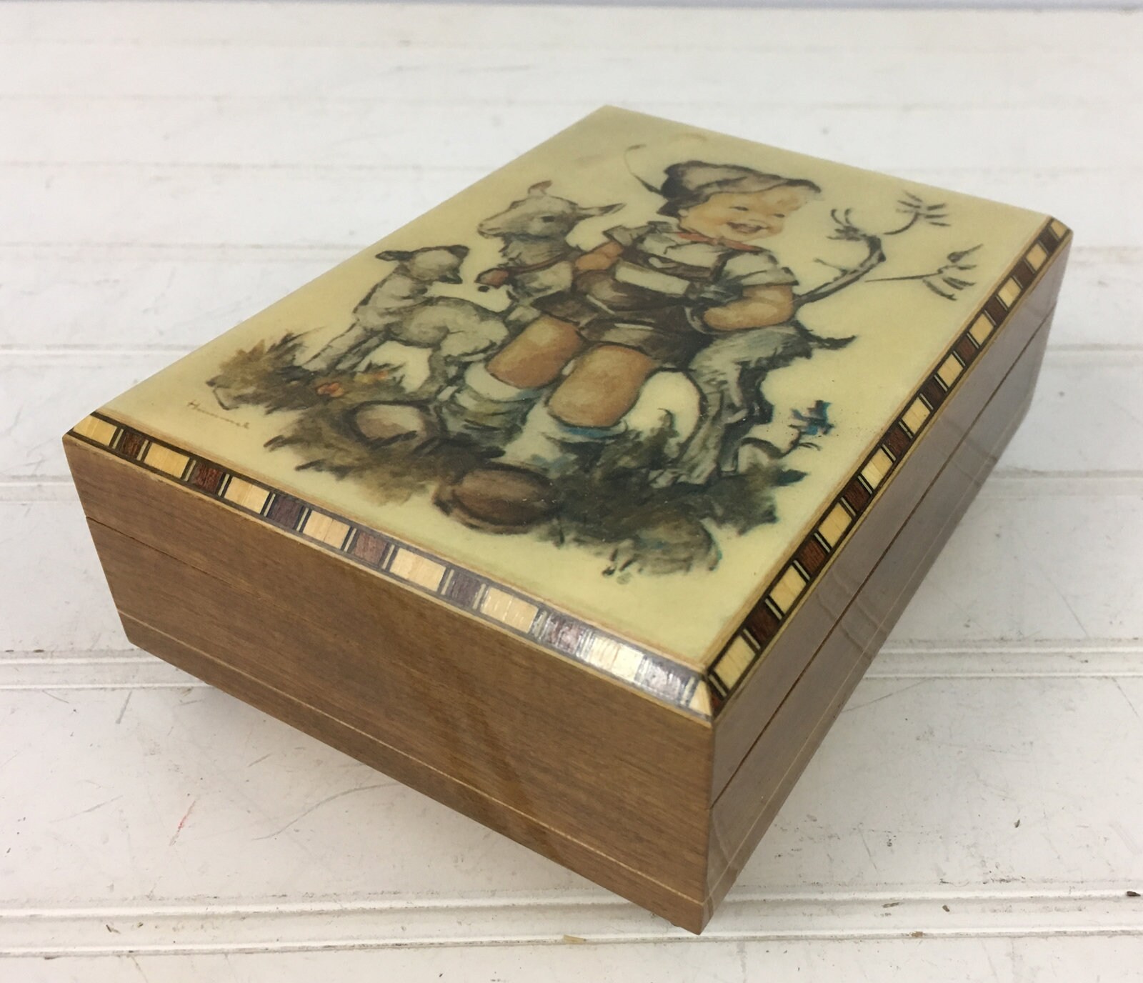 Art & Collectibles Vintage 1970's HUMMEL MUSIC Wooden Jewelry Box Plays ...