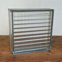 LED Glass Block Vase Lamp - Etsy