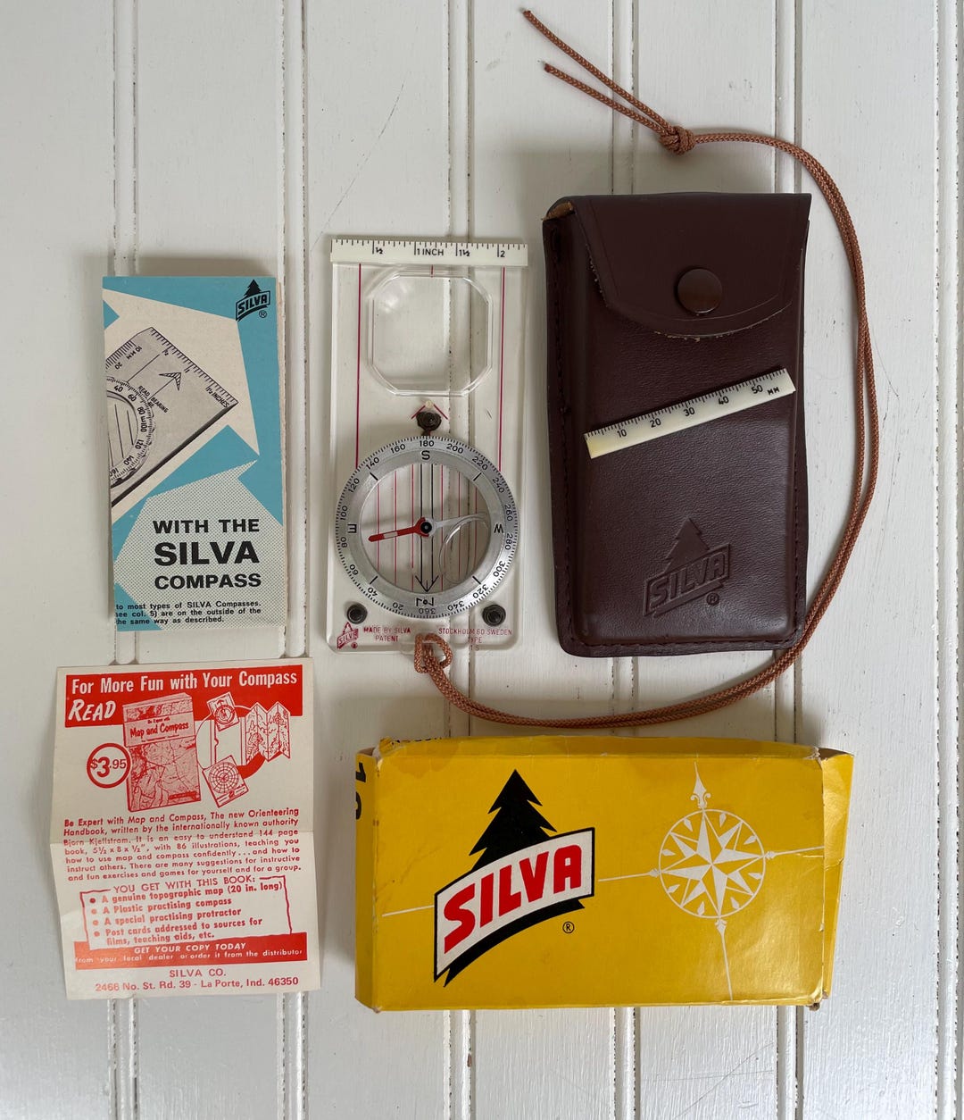 Vintage Silva Compass Type 1S – Original Box & Paperwork – Made in ...
