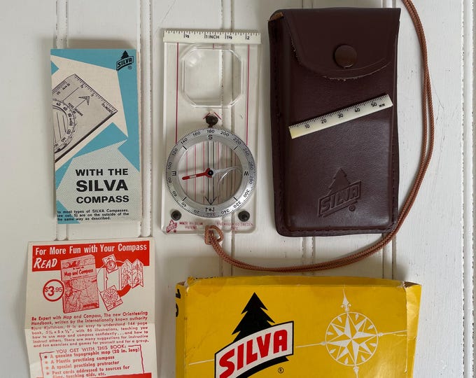 Vintage Silva Compass Type 1S – Original Box & Paperwork – Made in ...