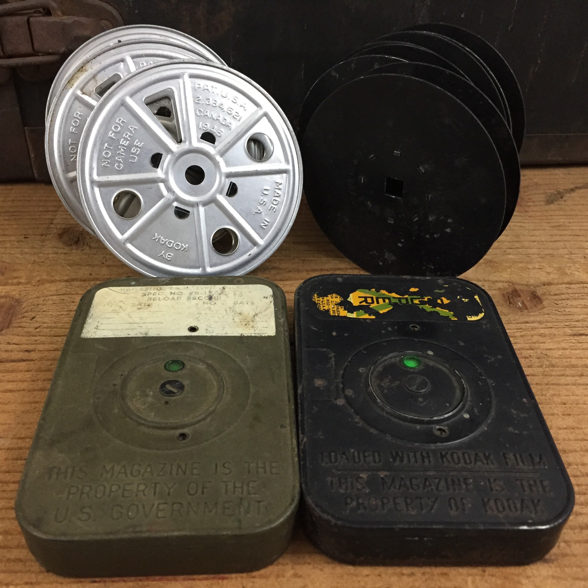 Smith Film Developing Outfit Box - Vintage Film Canister Box - Rustic ...