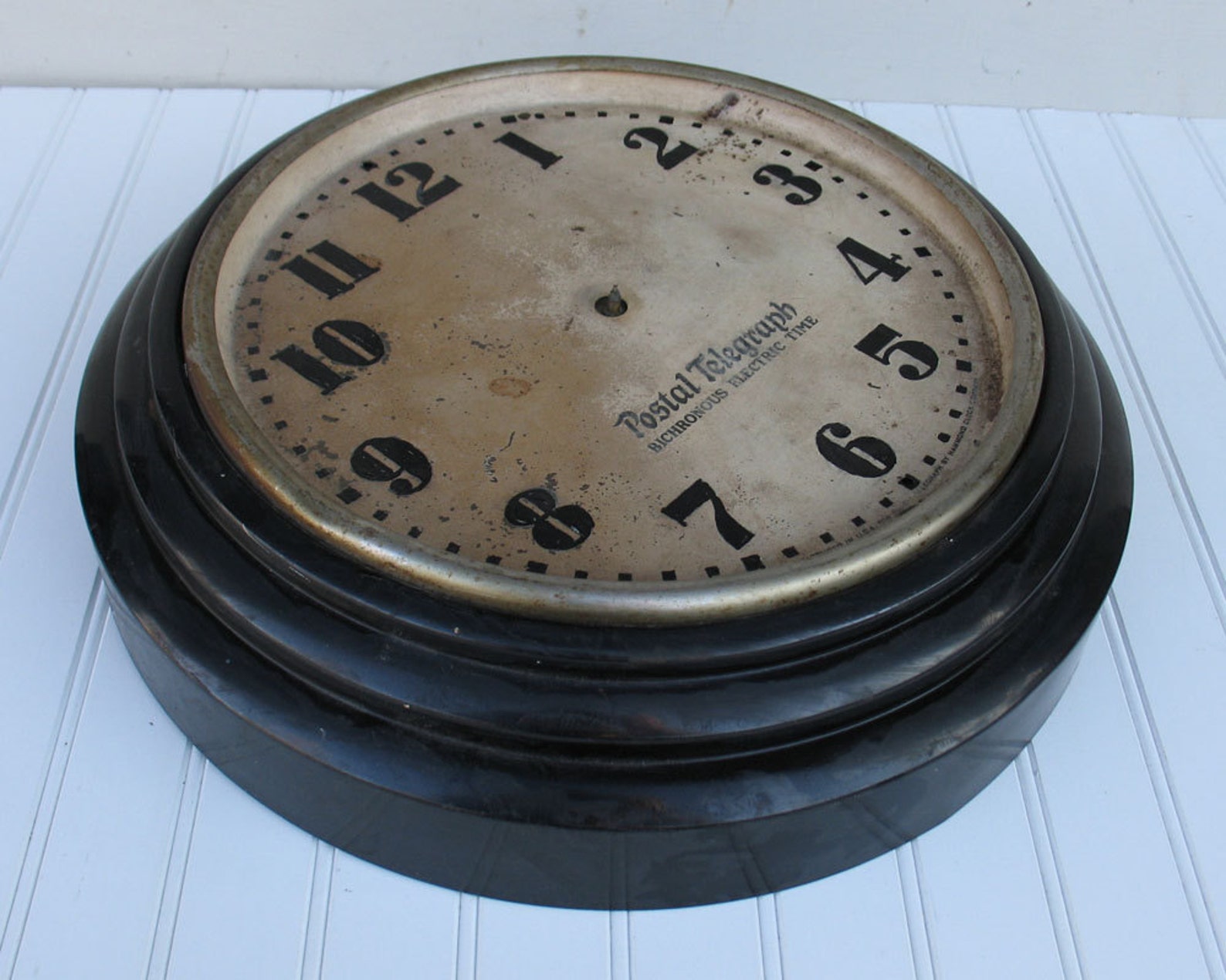 Postal Telegraph Bichronous Electric Clock by Hammond Clock | Etsy