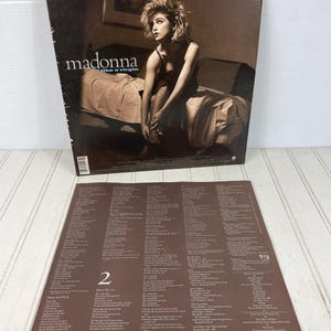 Original 1984 Madonna "like a Virgin" Album - Etsy