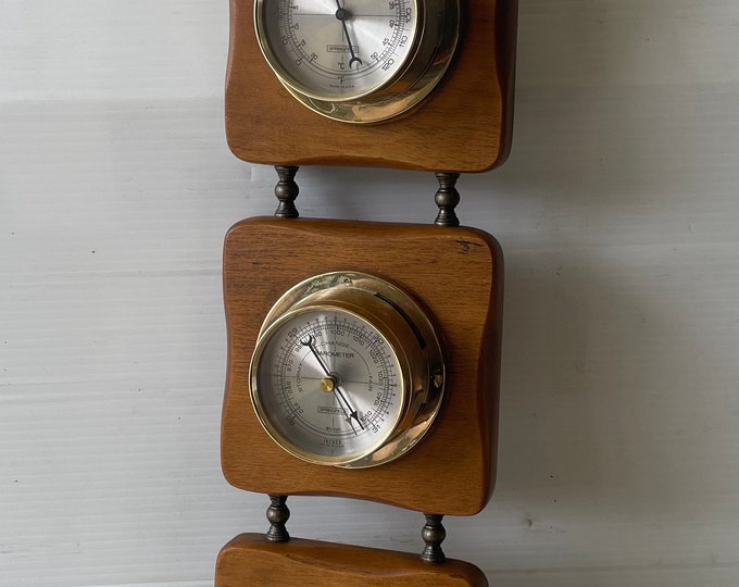 Springfield Barometer - Vintage Barometer, Humidity Meter, and ...
