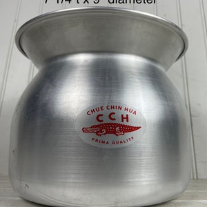 CCH Aluminum Thai Steamer Pot - Thai Traditional Crocodile Brand - Chue ...