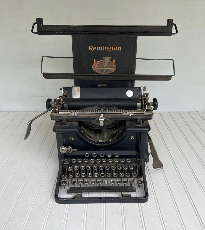 Vintage 1930s Remington 16 Typewriter & Line-a-time Model 20 - Etsy