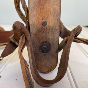 Rustic Vintage Wooden Ice Skates – Set of 2 Pairs (adult & Child) - Etsy