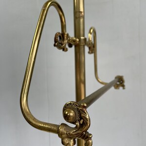 Vintage Brass Valet Stand Tall Gentlemens Brass Valet - Etsy