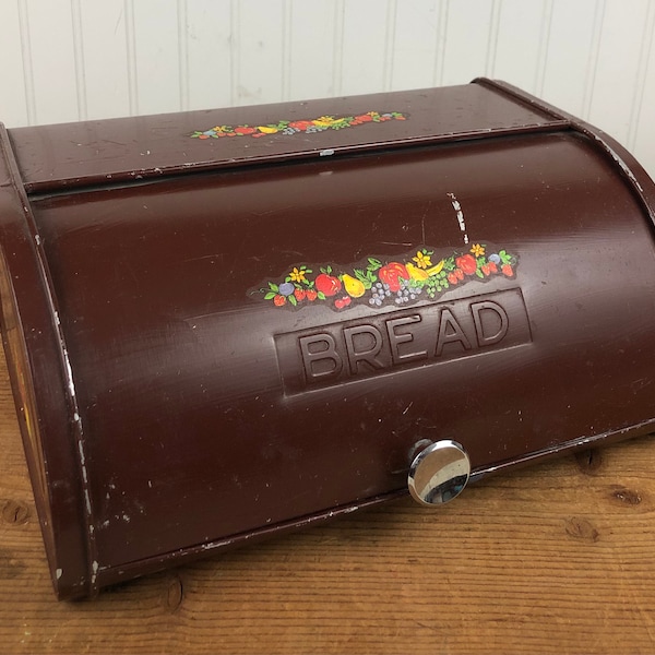 Metal Bread Box - Etsy