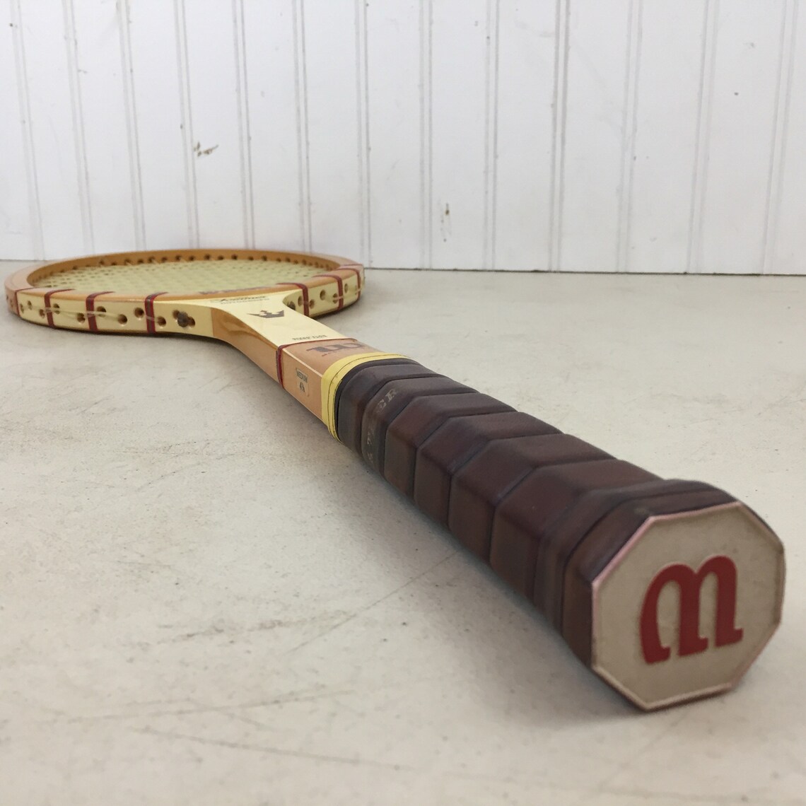 Vintage Jack Kramer Autograph Tennis Racket Vintage Wood | Etsy