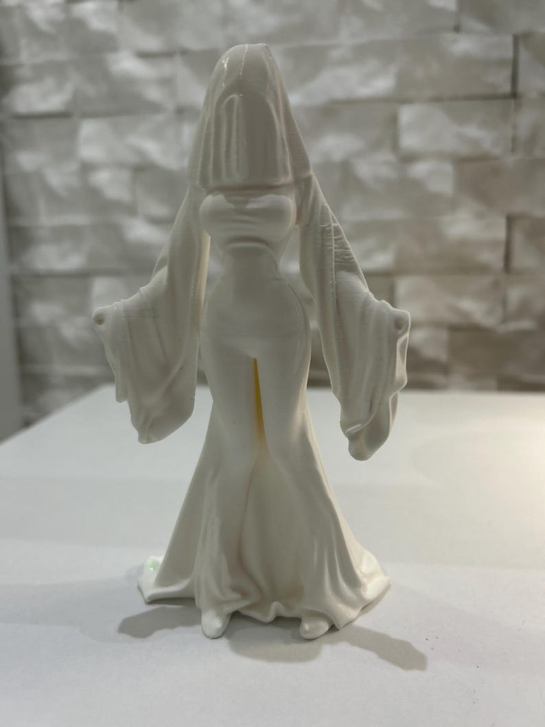 Ghostface & Bride Figurine Set | 3D Printed Horror Movie Decor | Funny ...