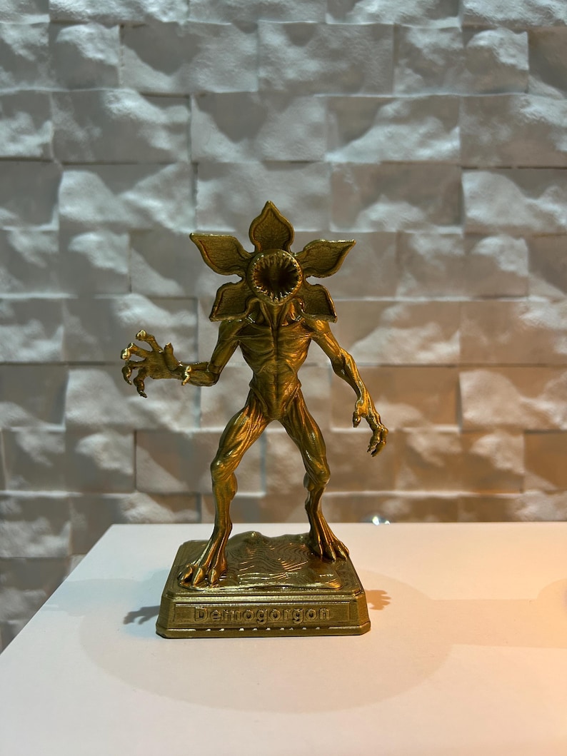 Demogorgon Inspired 3D Printed Monster Figure | Horror Collectible ...
