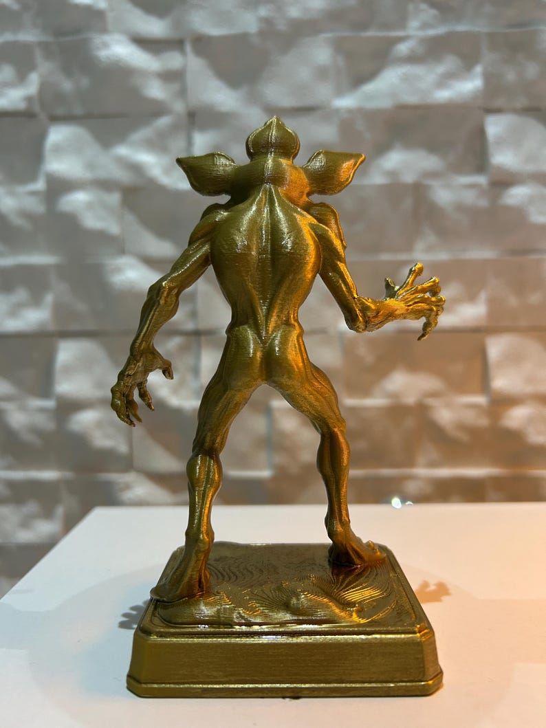 Demogorgon Inspired 3D Printed Monster Figure | Horror Collectible ...
