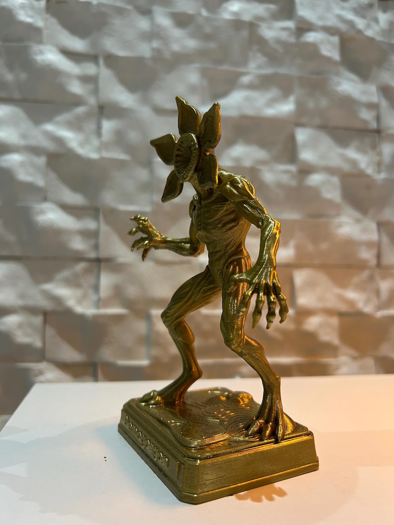 Demogorgon Inspired 3D Printed Monster Figure | Horror Collectible ...