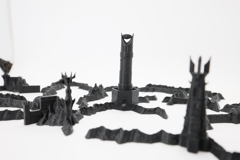 3D Printed Mount Doom & Mountain Set: War of the Ring 2nd Edition - Etsy