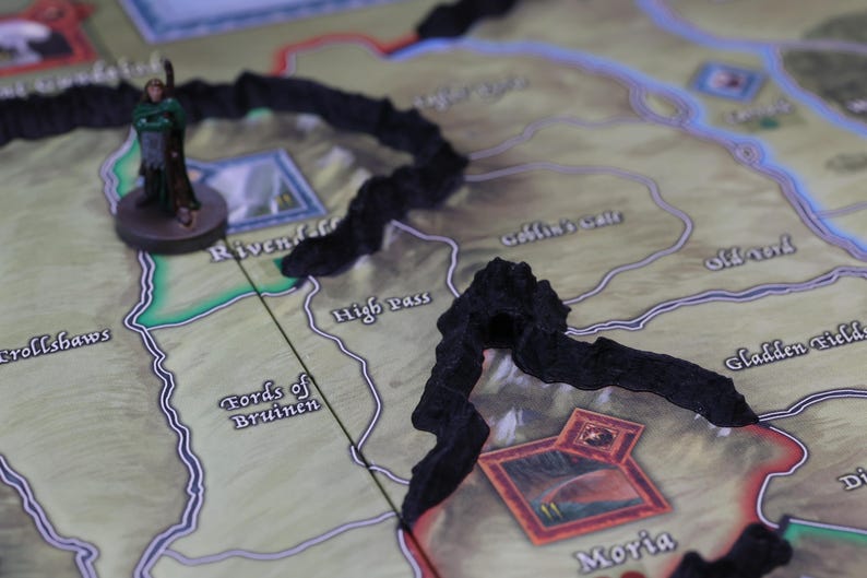 3D Printed Mount Doom & Mountain Set: War of the Ring 2nd Edition - Etsy