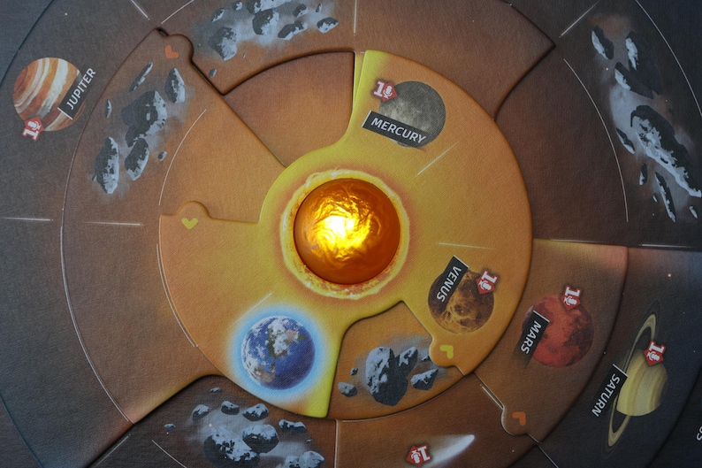 SETI Board Game Sun LED Upgrade | 3D Printed Holder & Light Mod - Etsy