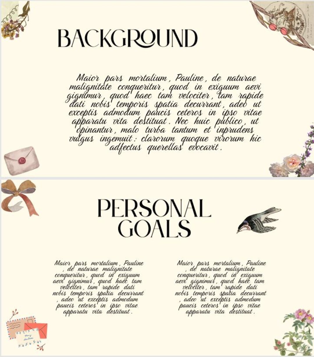 Elegant Presentation – Editable Canva Template - Etsy