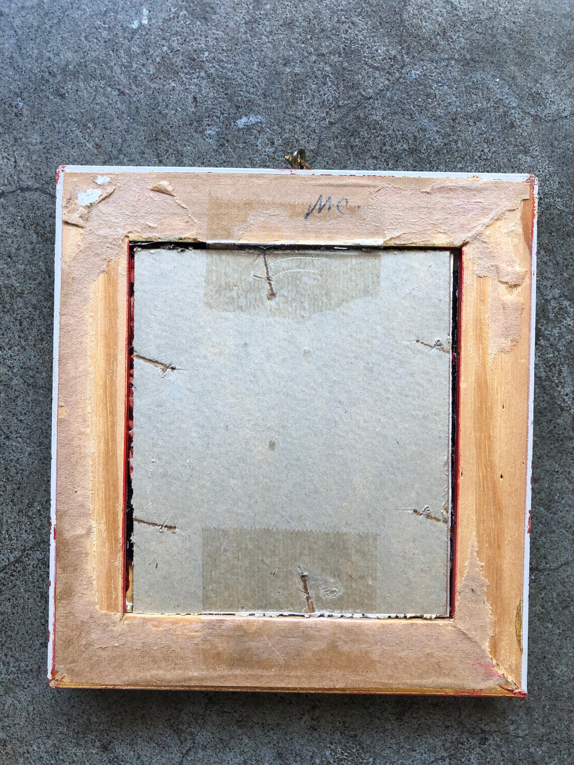 60s 70s Small Retro Wood Gold Gilt Finish Picture Photo Frame - Etsy