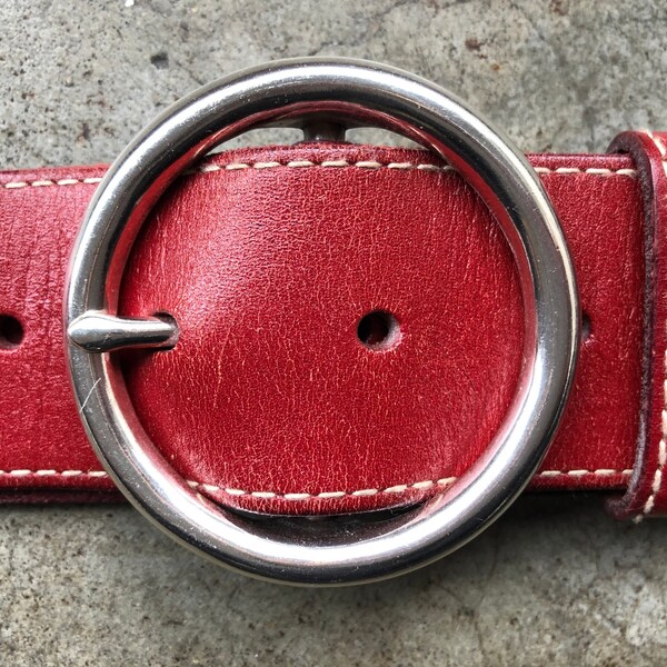 Dark Red Leather - Etsy