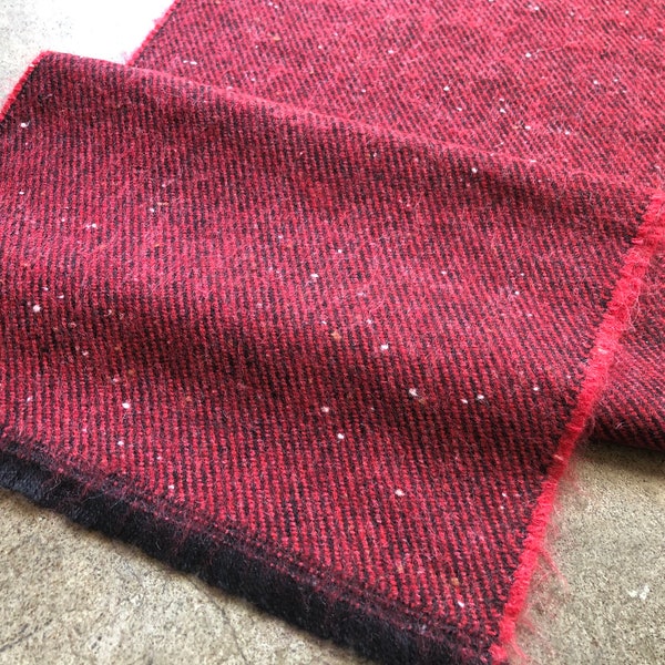 Dark Red Wool - Etsy