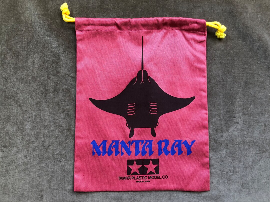RARE Japanese Manta Ray Print Tamiya Plastic Model Co. Made in Japan ...