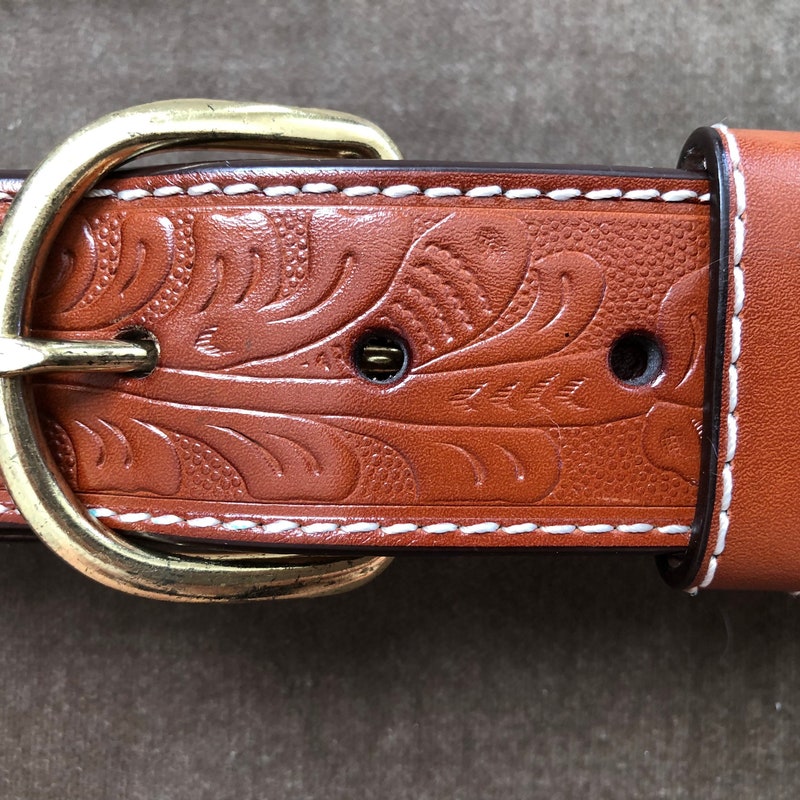Embossed Belts - Etsy