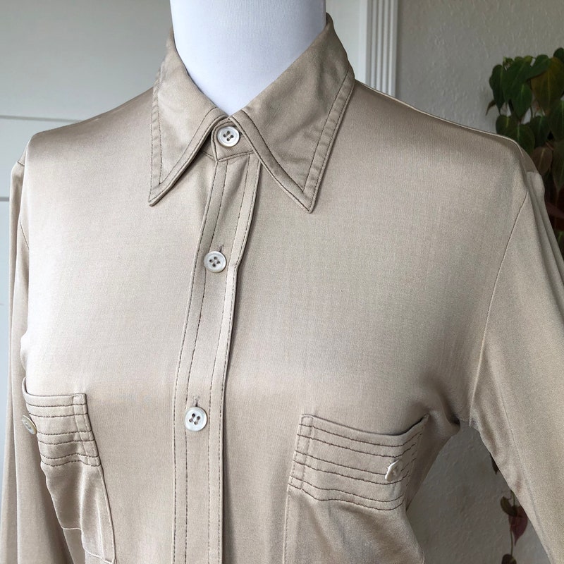 Silk Top Grunge - Etsy