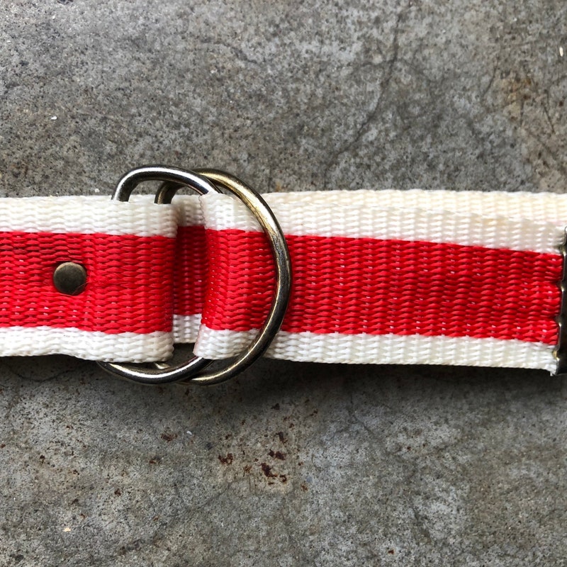 White Fabric Belt Xs - Etsy