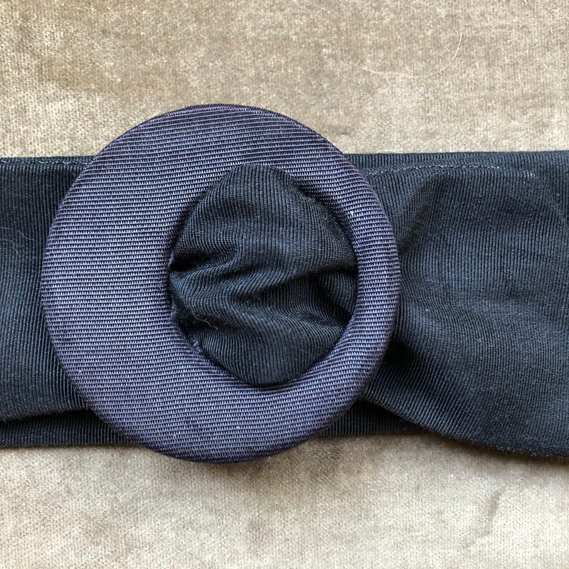 Wide Fabric Belt - Etsy