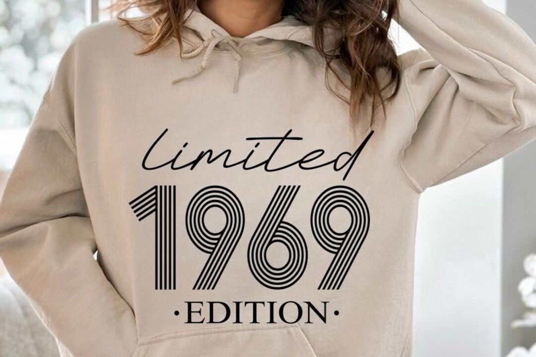 Limited Edition Est. 1969 Svg, Man 56th Birthday Svg Png, Woman 56th ...