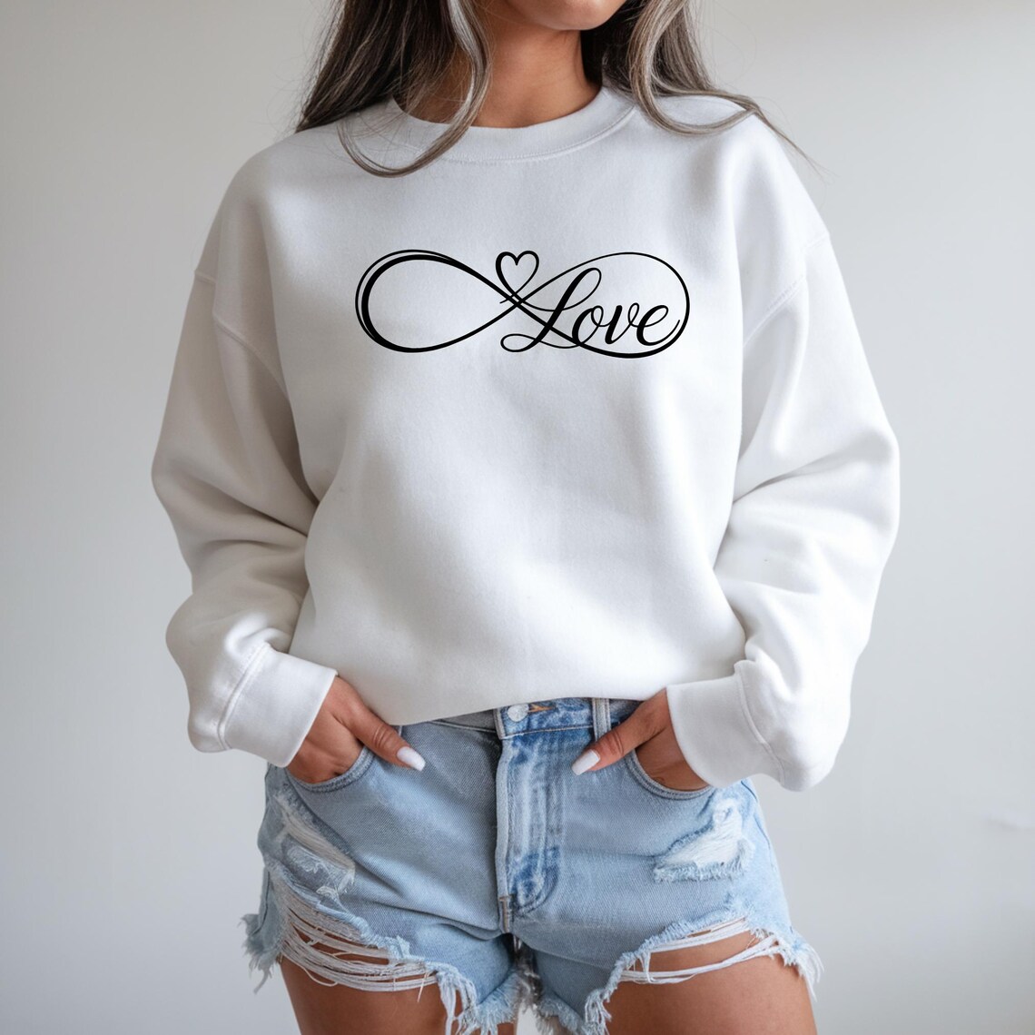 Infinity Love SVG Bundle: Wedding Sign, T-shirt Design (digital ...