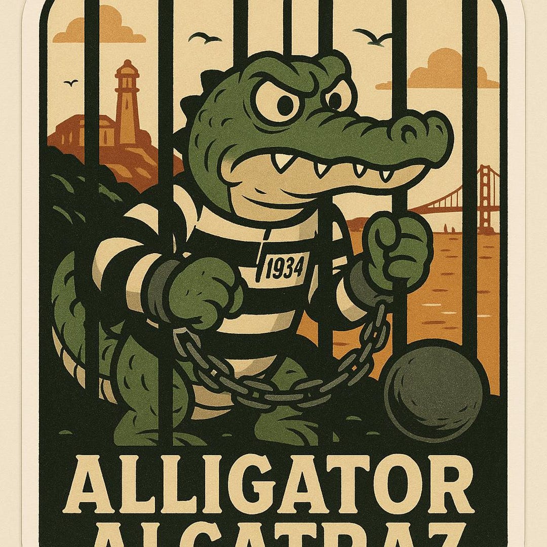 Alligator Alcatraz - Etsy