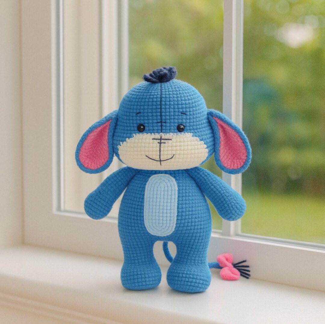 Igor the Donkey Crochet Pattern PDF, Amigurumi Donkey Toy Tutorial ...