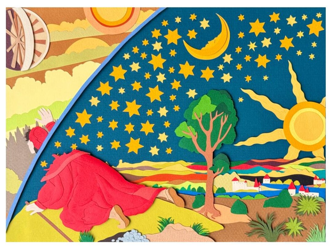The Flammarion Print - Etsy