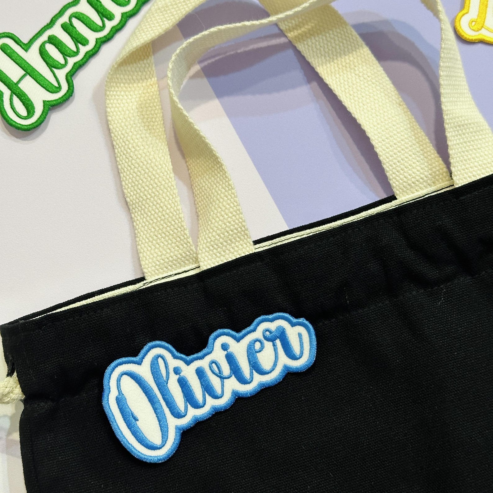 Embroidered Name Tag Patch, Personalized Patch for Work and School - Etsy