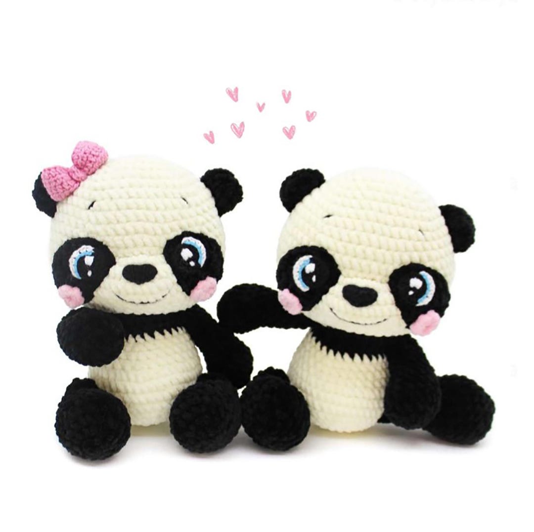 Yumi the Baby Panda Crochet Pattern – Amigurumi Panda Plush PDF – Cute ...