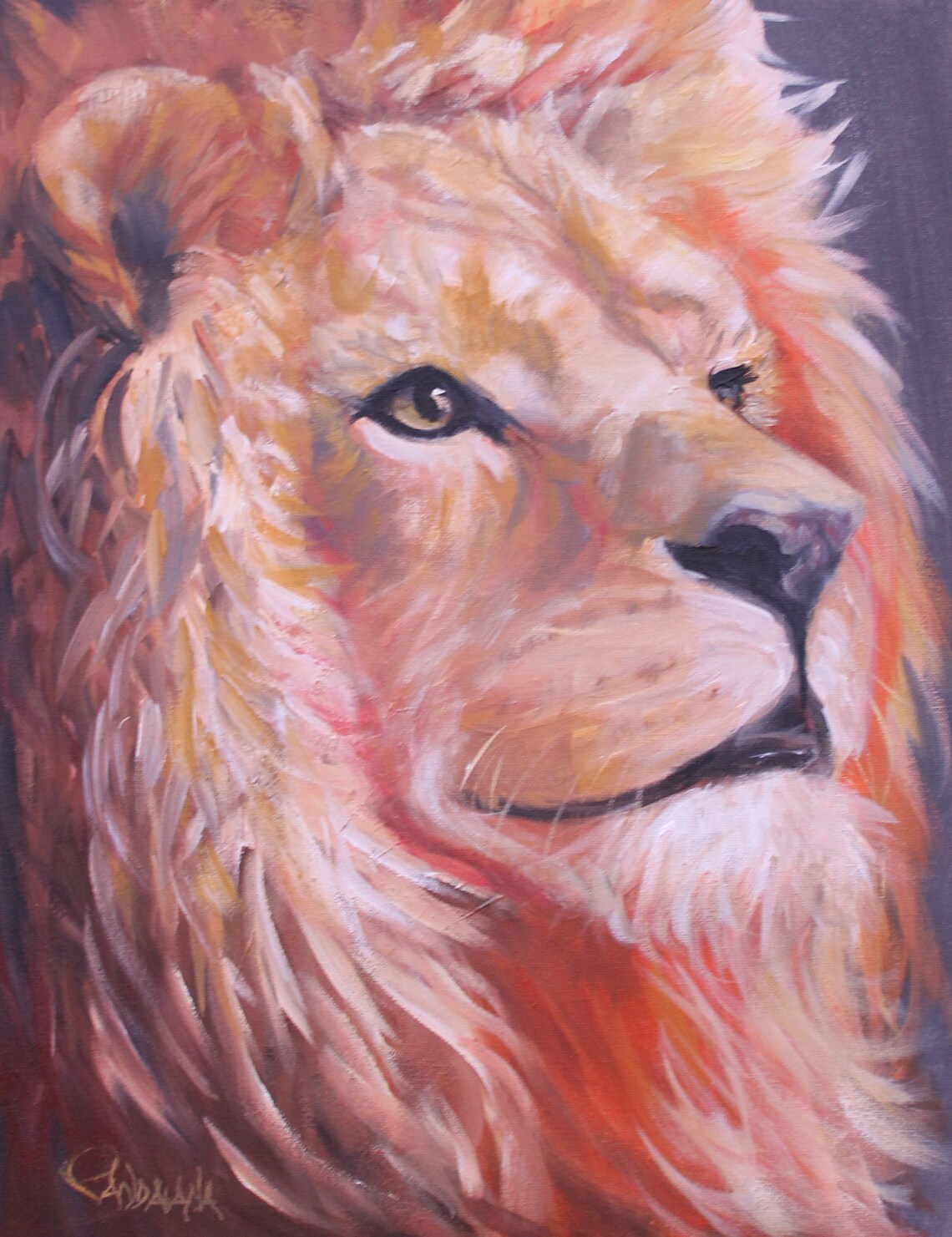 Painting Custom Wildlife Portrait Custom by Request Oil - Etsy Australia