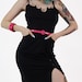 Buffy Black Bat Wiggle Dress - Etsy