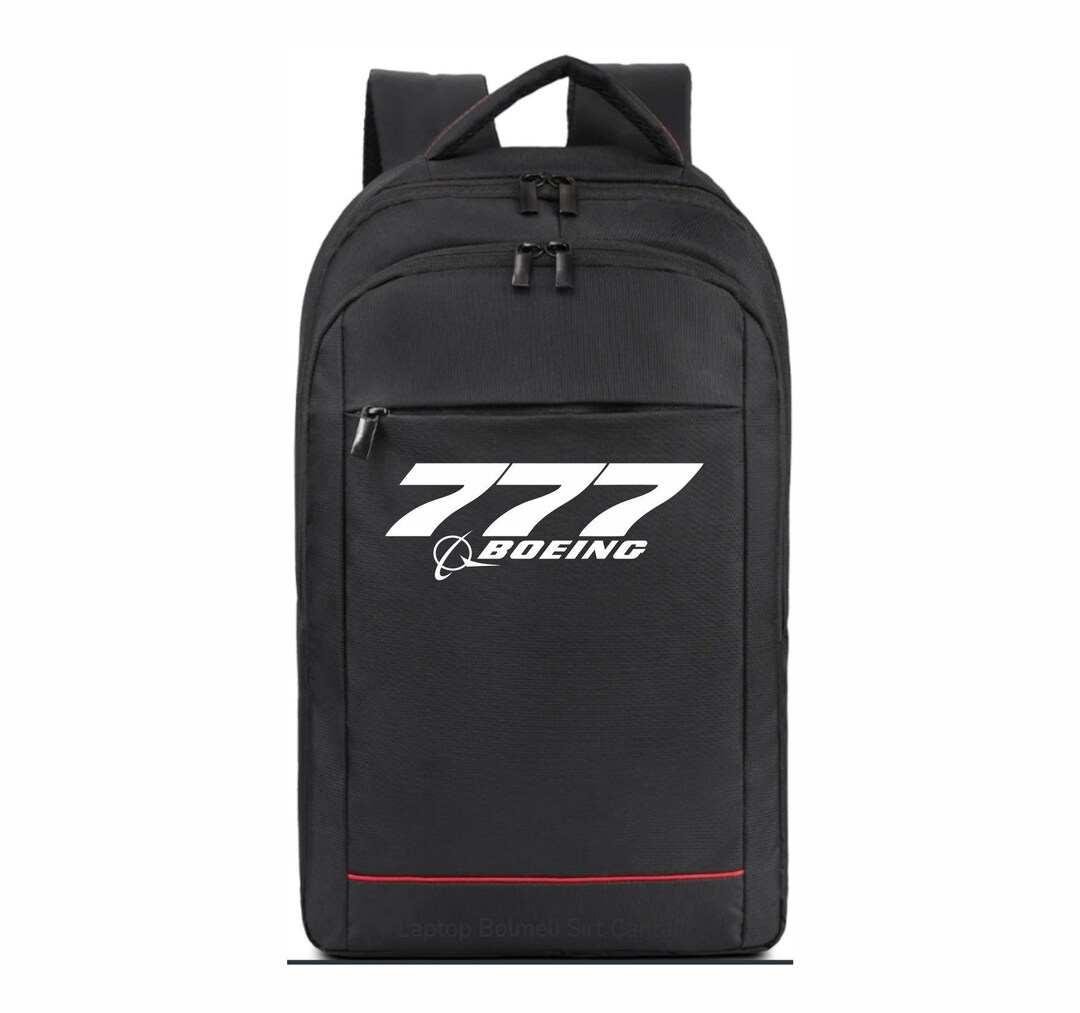 Boeing 777 Pilot Backpack | Aviation Gift, Air Crew Laptop Bag, Travel ...