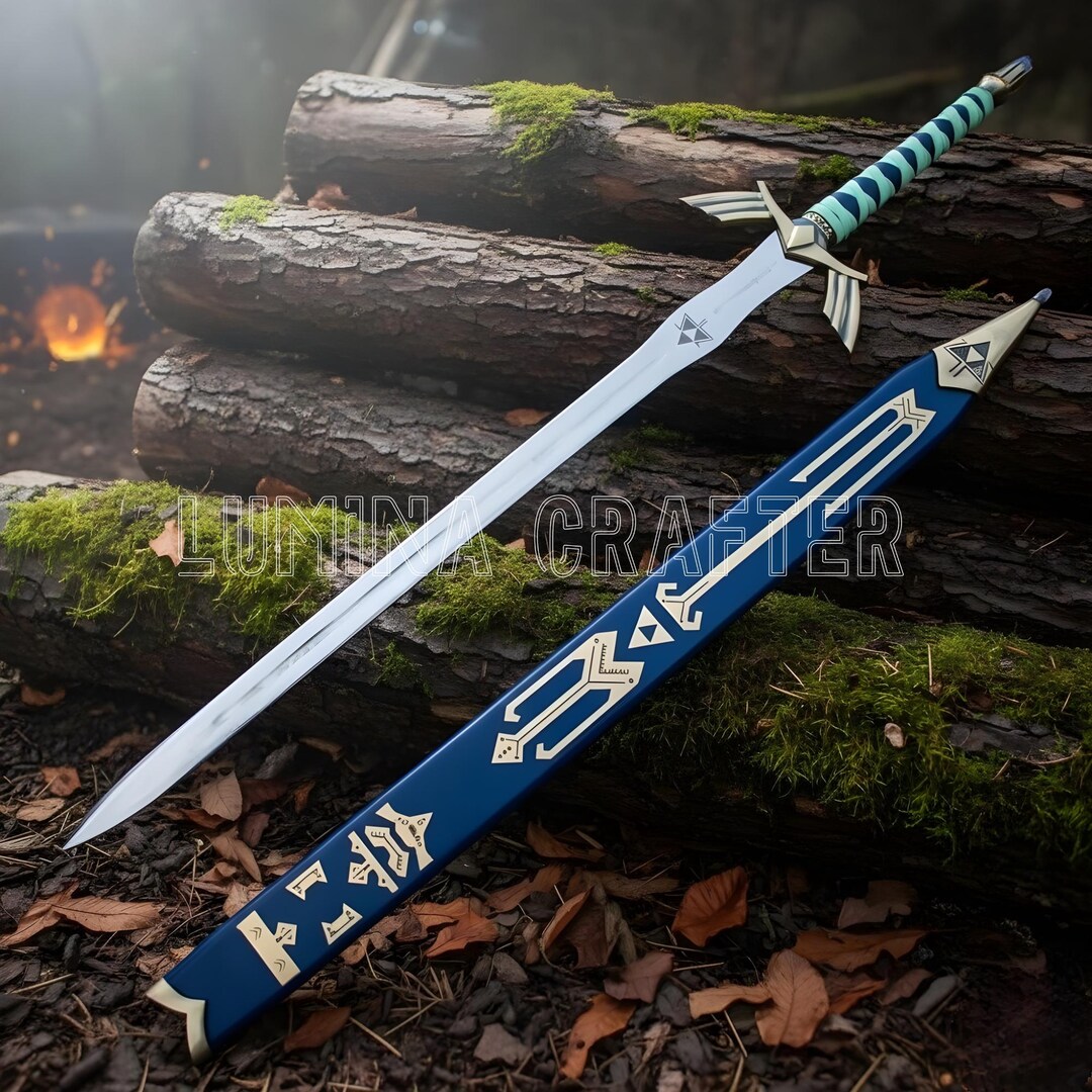 Hand Forged Stainless-steel Fantasy Sword With Scabbard, Custom Full ...