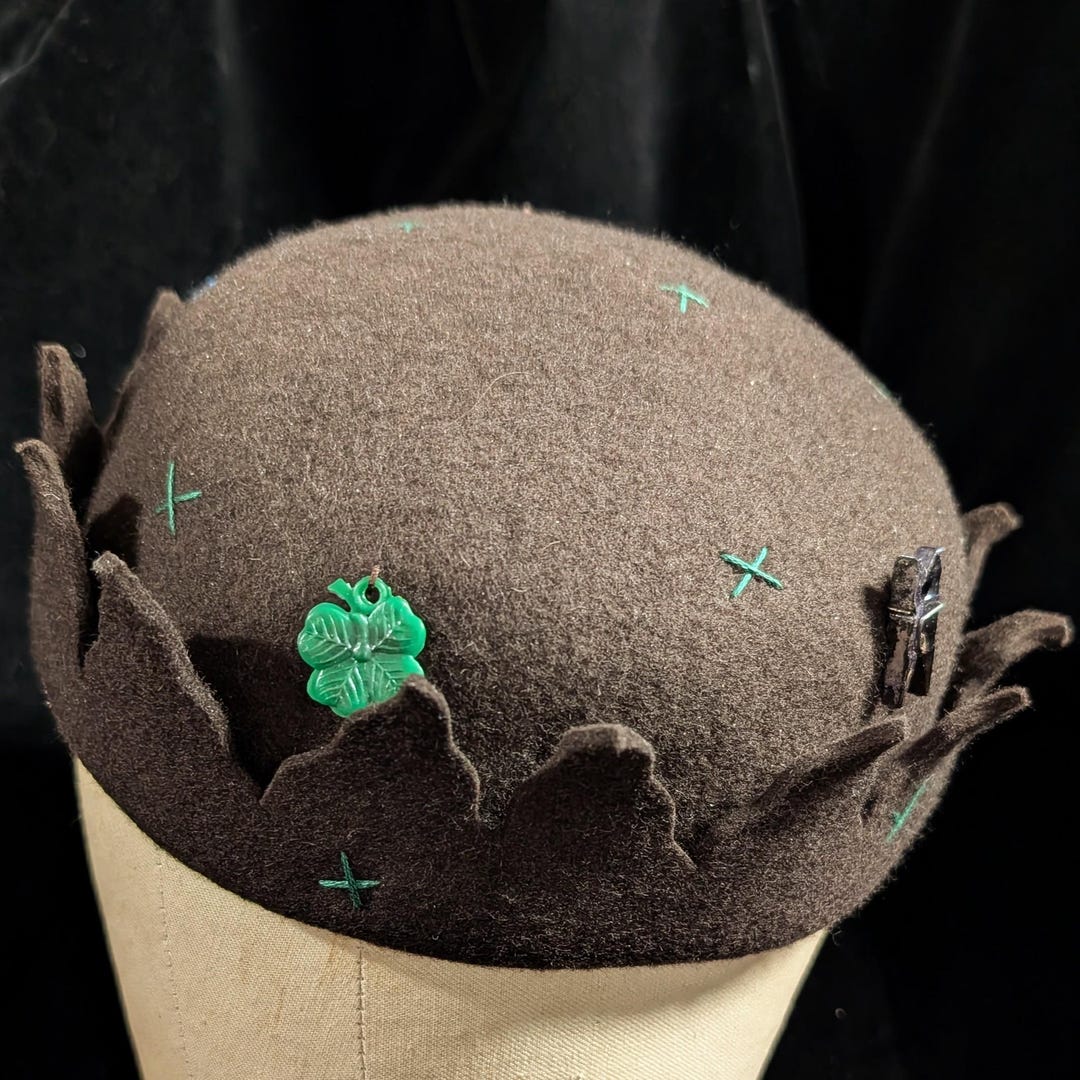 Whoopee Cap Jughead Crown - Espresso / Green X - Etsy