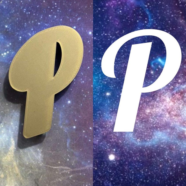 Letter P Cookie Cutter | Kitchen Decor | Baking Tool - Etsy
