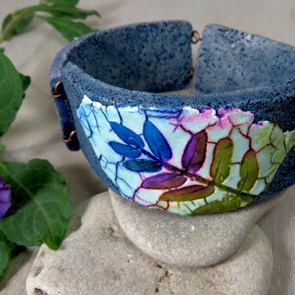 Polymer Clay Cuff - Etsy