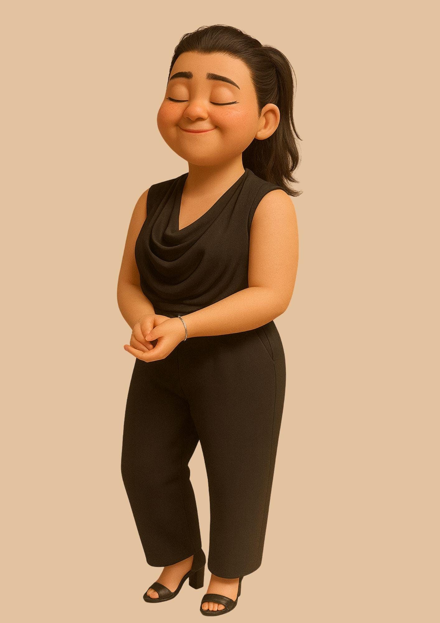 Pixar Style 3D Cartoon Avatar: Personalized Digital Portrait (digital ...