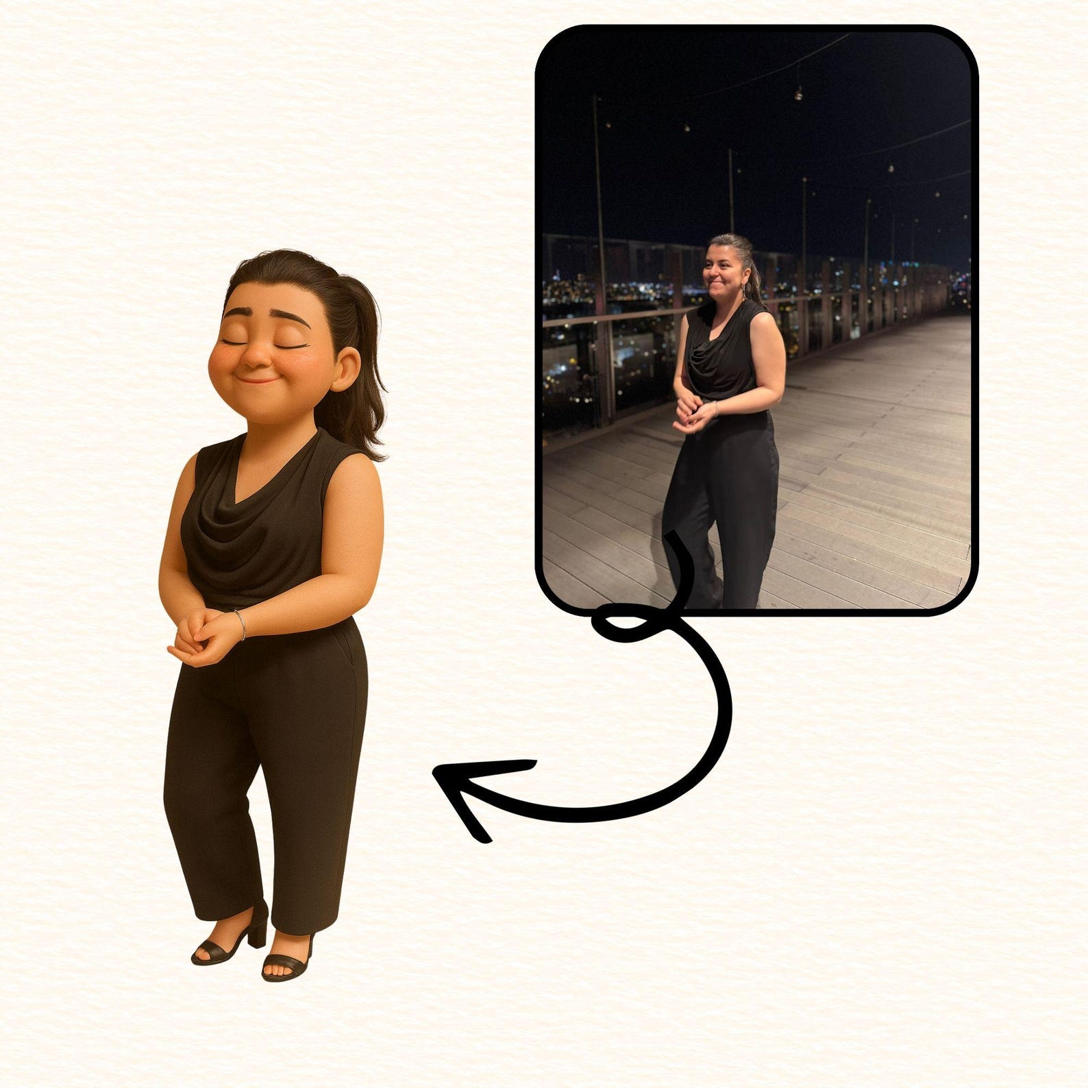 Pixar Style 3D Cartoon Avatar: Personalized Digital Portrait (digital ...