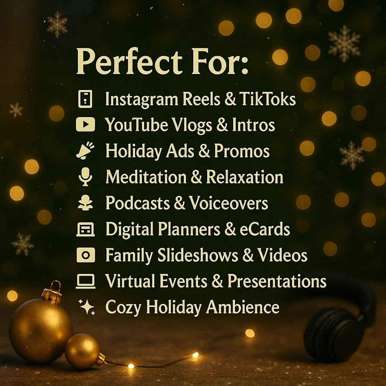 Christmas Music Pack – 20 Royalty-free Holiday MP3 Tracks for Youtube ...